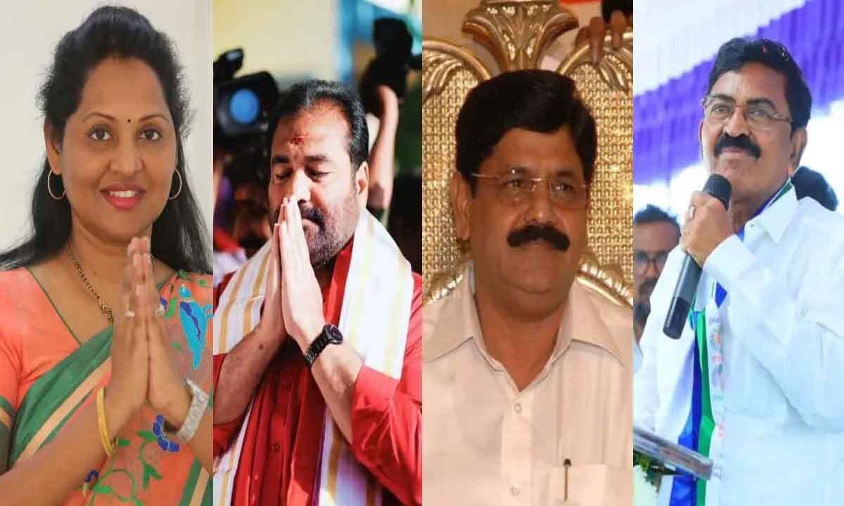 YSRCP suspends 4 MLAs for cross-voting