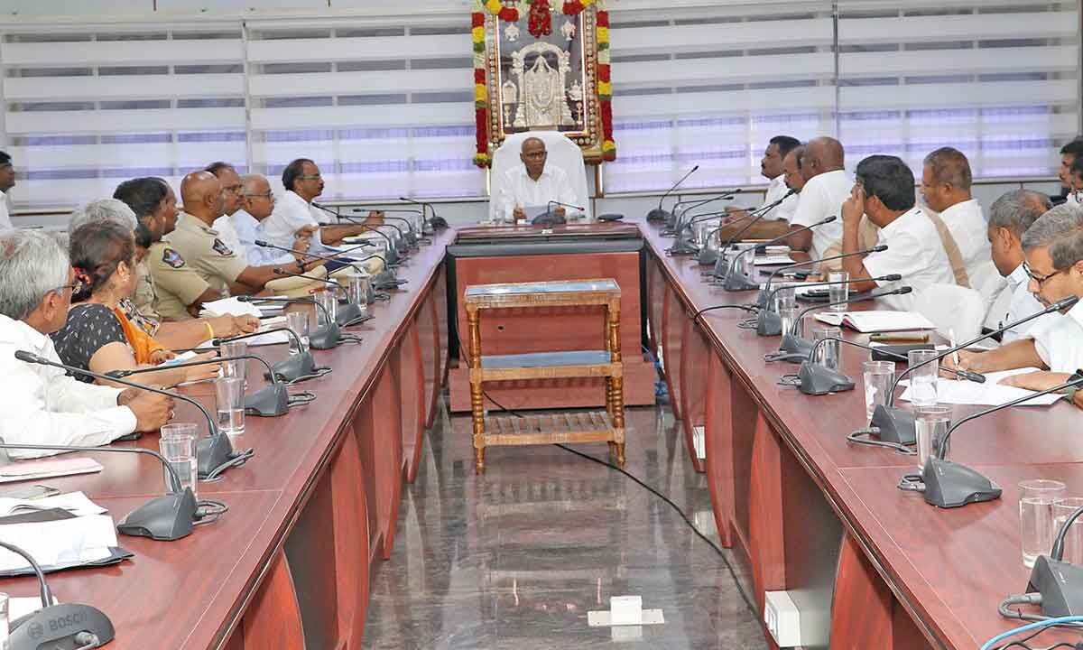 Make foolproof arrangements, TTD EO tells officials