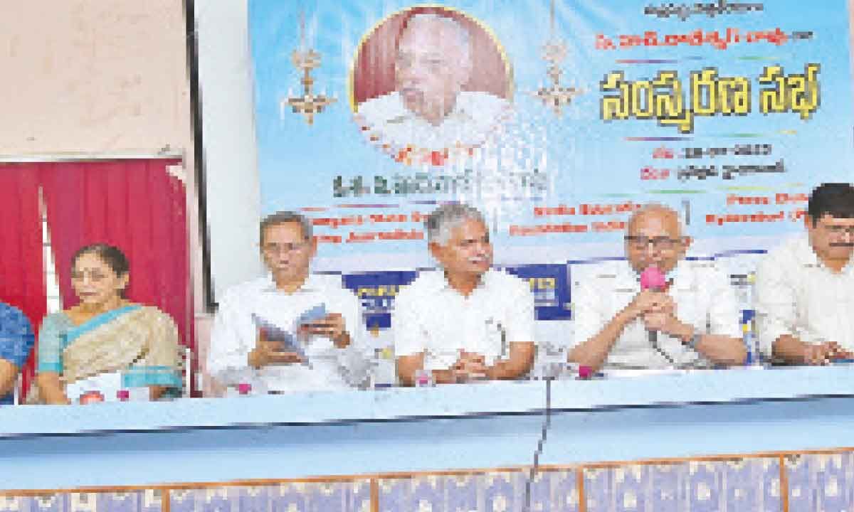 Ch Rajeshwar Rao, a journalist of high standards: Former TN Governor