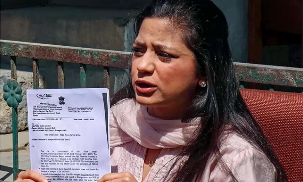 Completely false: J-K Police dismisses Mehbooba's daughter Iltija's ...