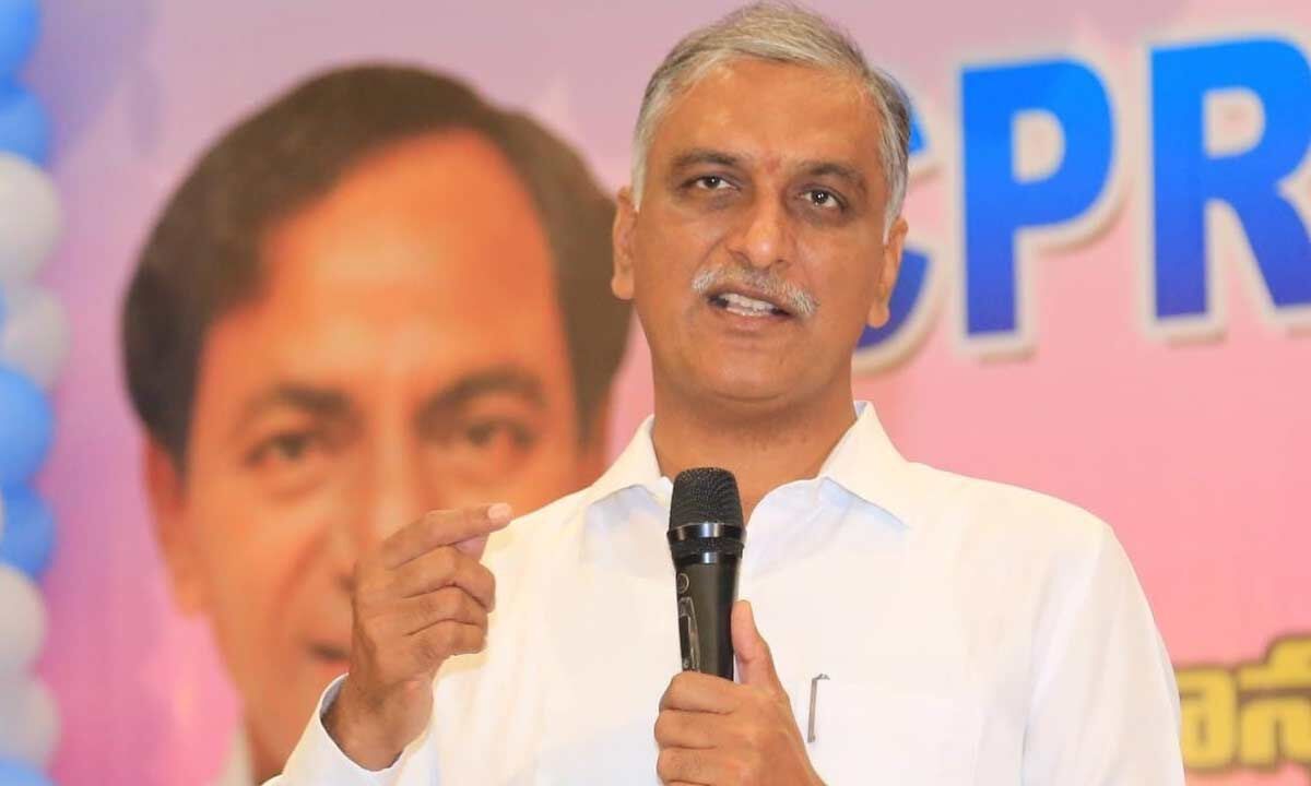 Files are not getting passed until a case is filed: Harish Rao