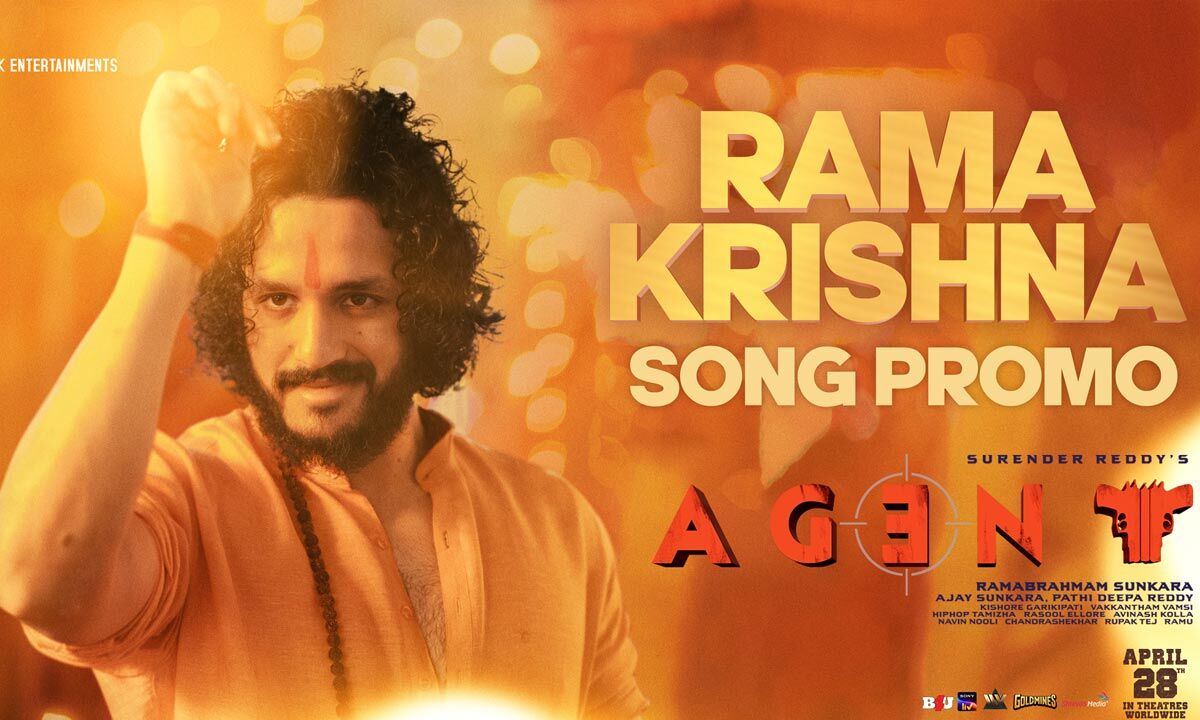 'Rama Krishna' Song Promo Is Out From Akhil Akkineni's Agent Movie