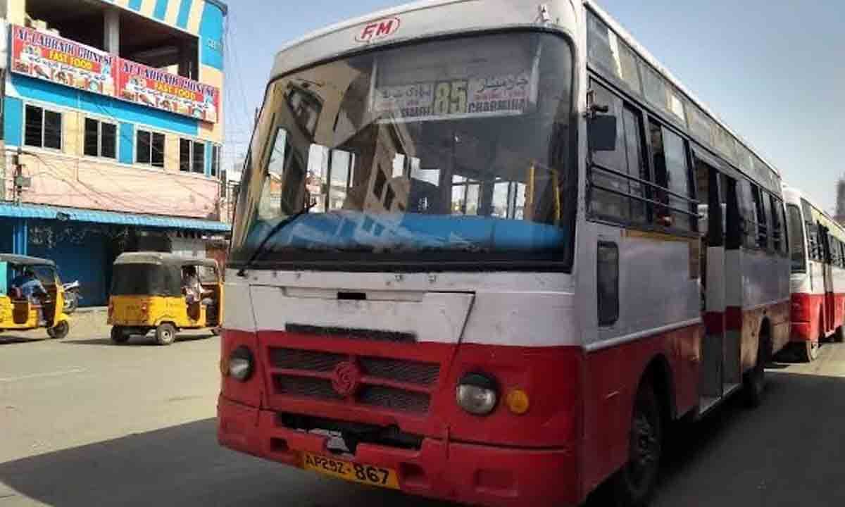 Commuters a harried lot as RTC puts a brake on minibus services