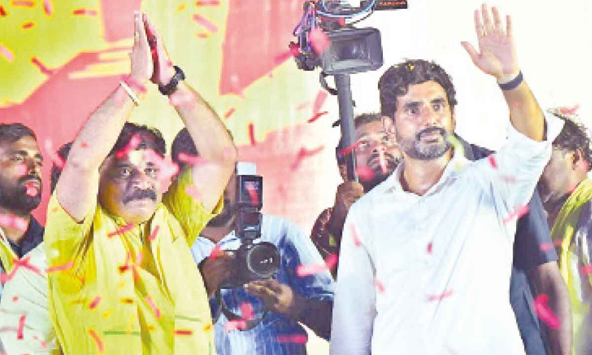 Development lags in Dhone constituency, says Lokesh