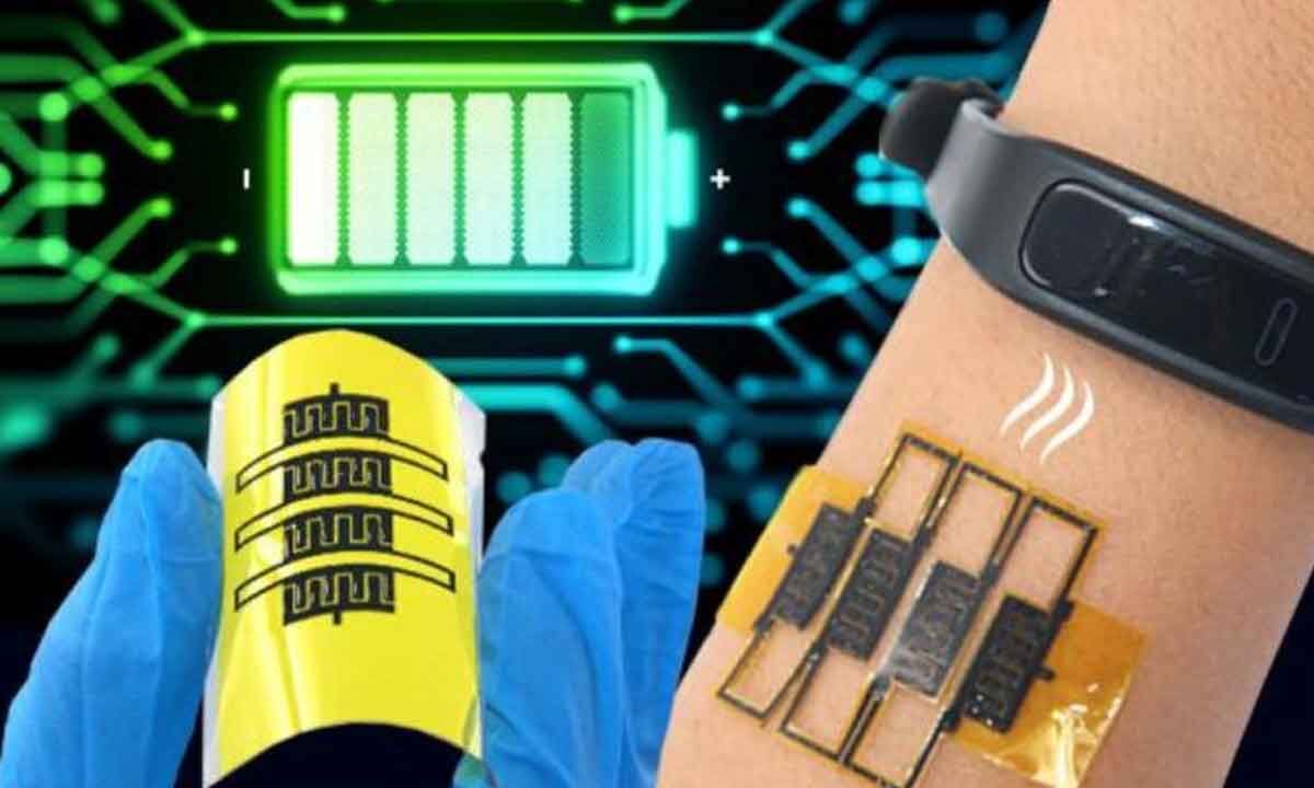 Engineers develop stretchable, bendable OLED display for wearable tech