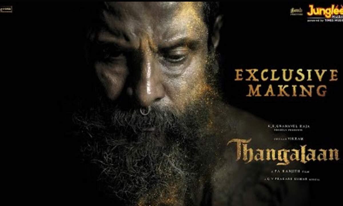 Pa Ranjith Wishes Chiyaan Vikram And Shares The Intense Making Video Of Thangalaan