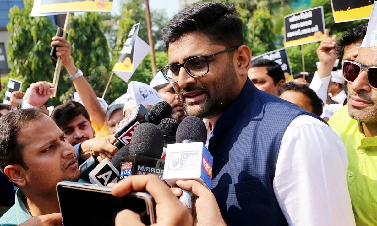 'Gujarat's AAP leader Gopal Italia detained,' claimed Delhi CM Kejriwal