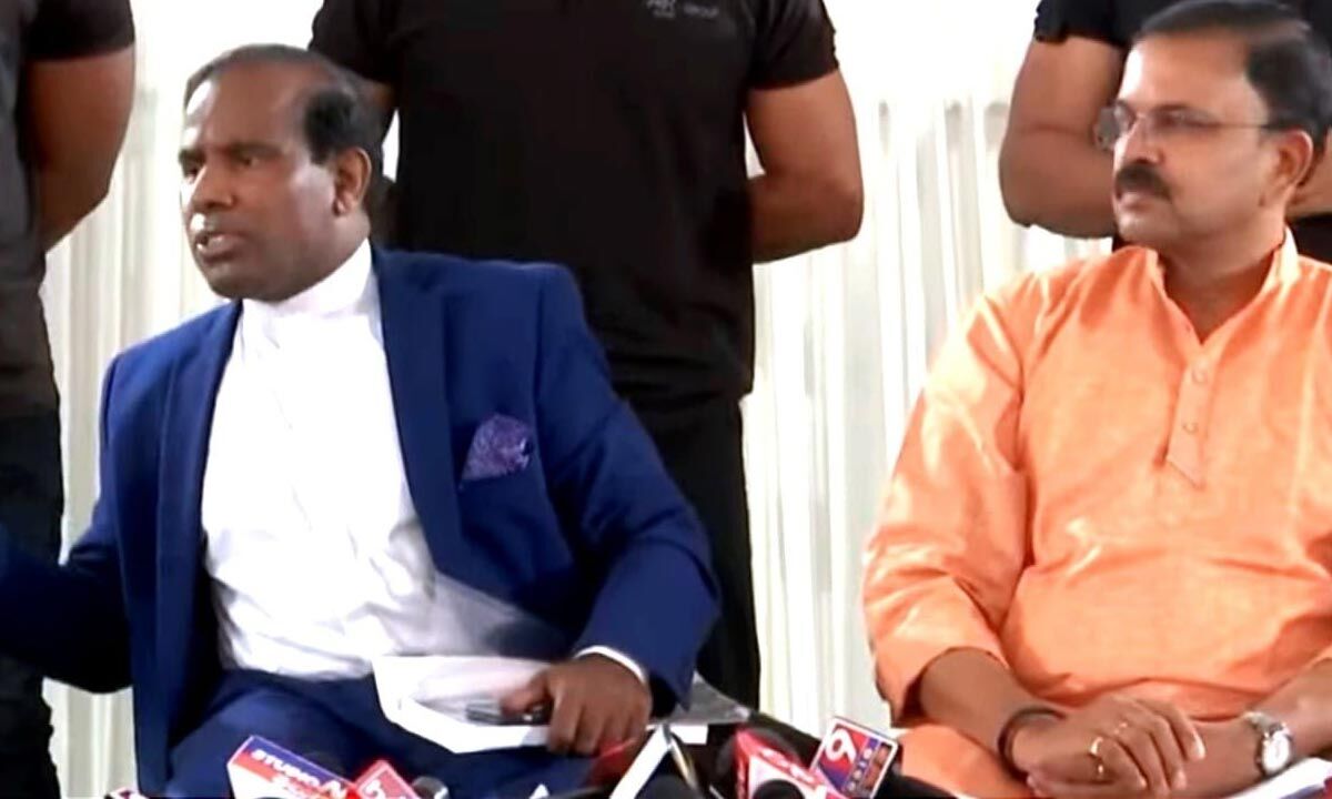 KA Paul announces to take legal battle to save VSP