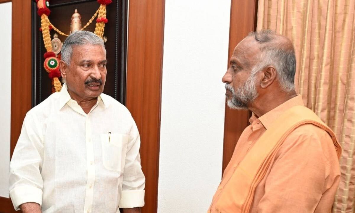 Gear up party cadre for general elections: Minister Peddireddi ...