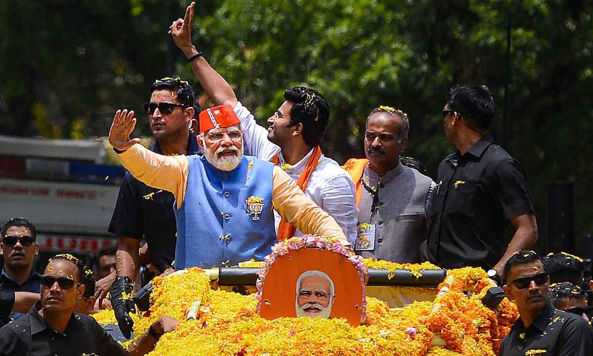 Many want single-party rule: People are fighting on behalf of BJP says Modi