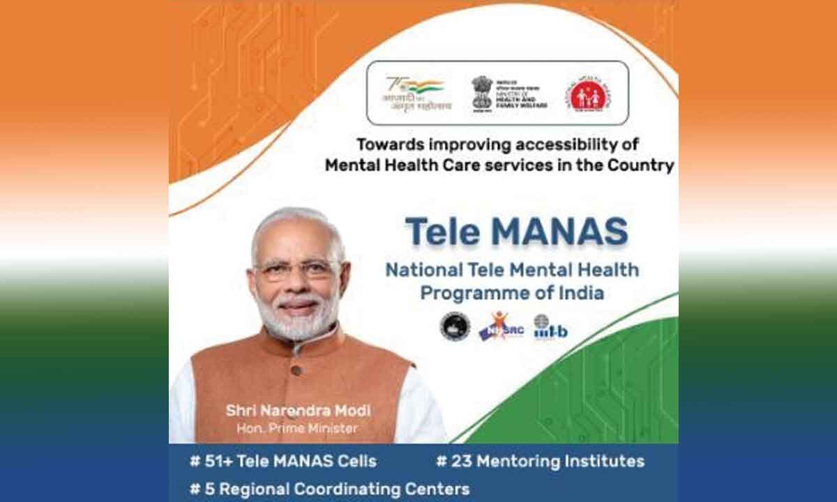 Hyderabad: Tele-Manas receives over 900 distress calls