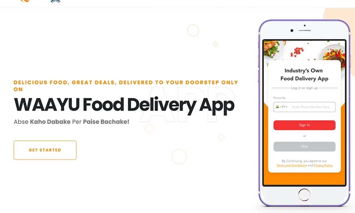 The new Waayu app offers cheaper food than Swiggy and Zomato