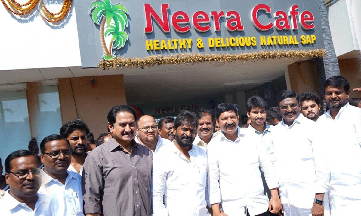 AP Minister praises Telangana's Neera Café