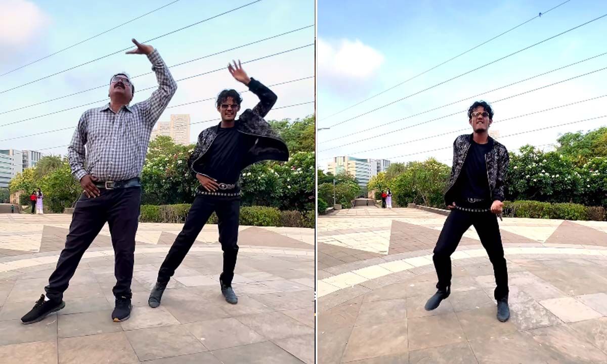 Watch The Viral Video Of Baba Jackson And Mumbai’s Dancing Cop Grooving ...