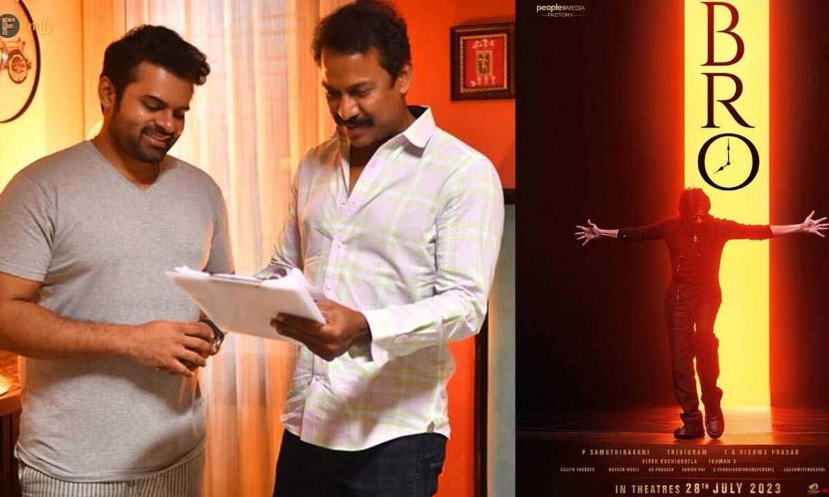 Bro: Samuthirakani Begins His Work With Sai Dharam Tej