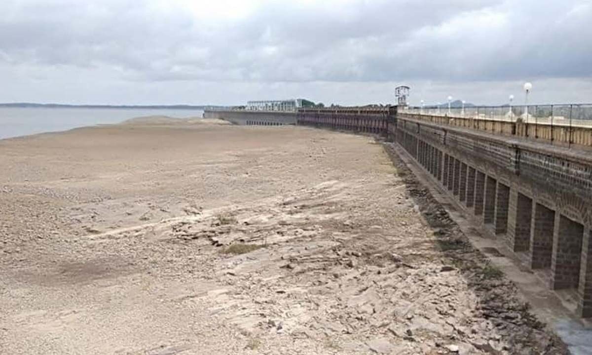 Mandya: Water level decreases to 84 ft in KRS