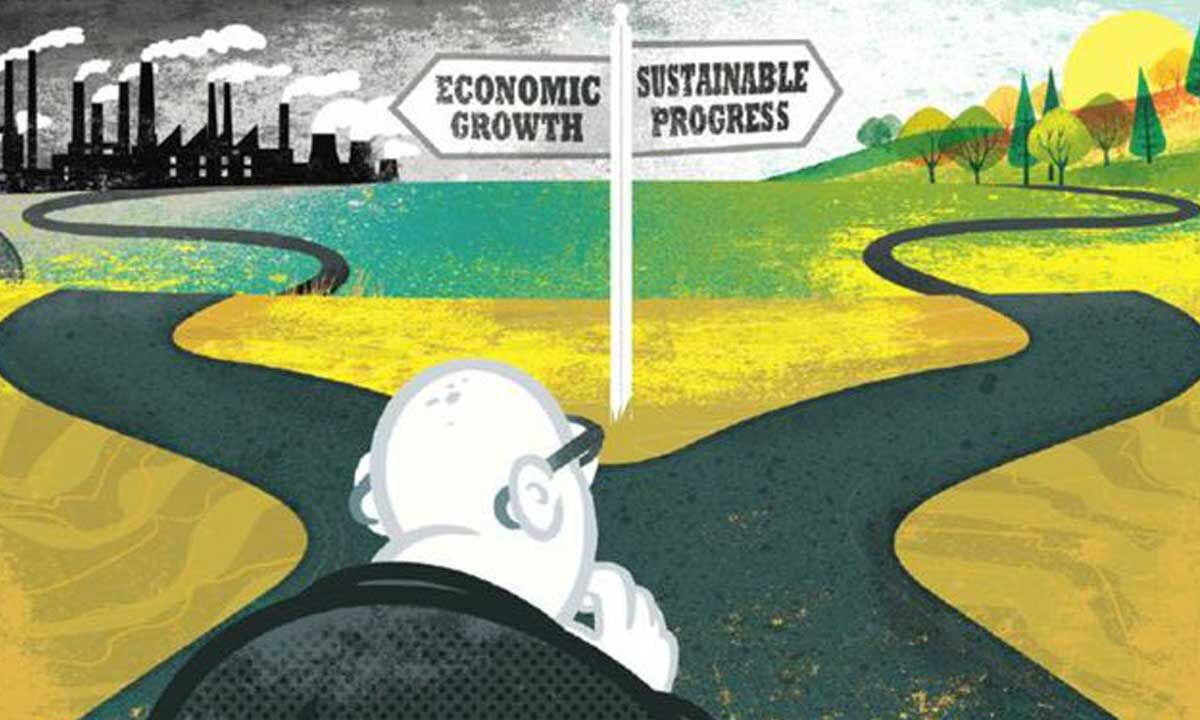 Look at alternative economic models