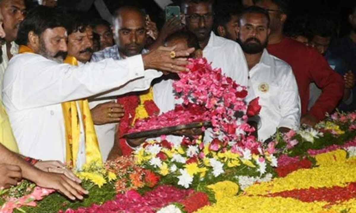 I am lucky to be born as NTR’s son: Balakrishna