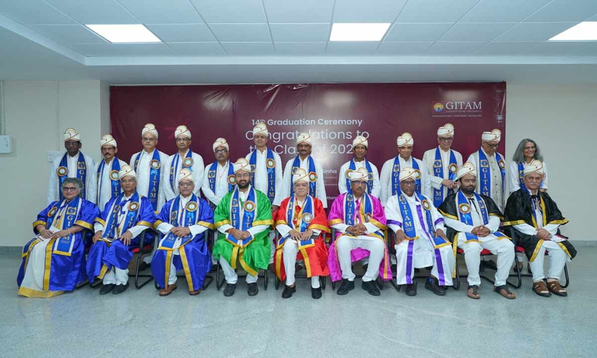 14th Graduation Ceremony held at GITAM