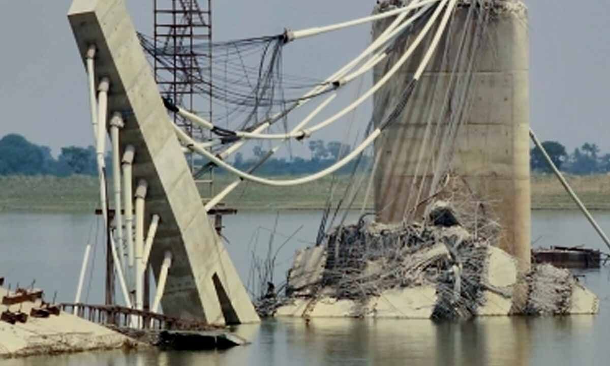 Construction company involved in collapsed Bihar bridge also working on ...