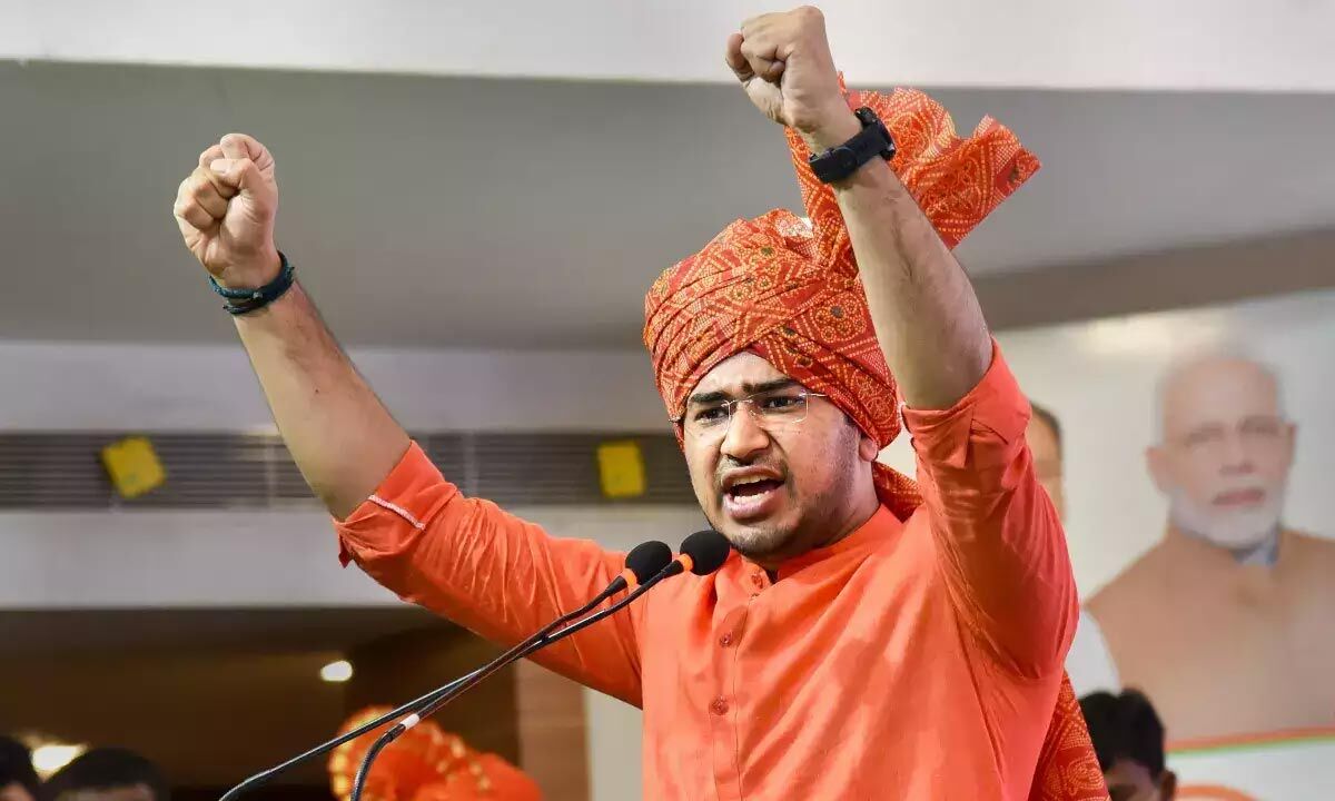 Tejasvi Surya Slams SBI Manager in Bengaluru for Not Speaking Kannada