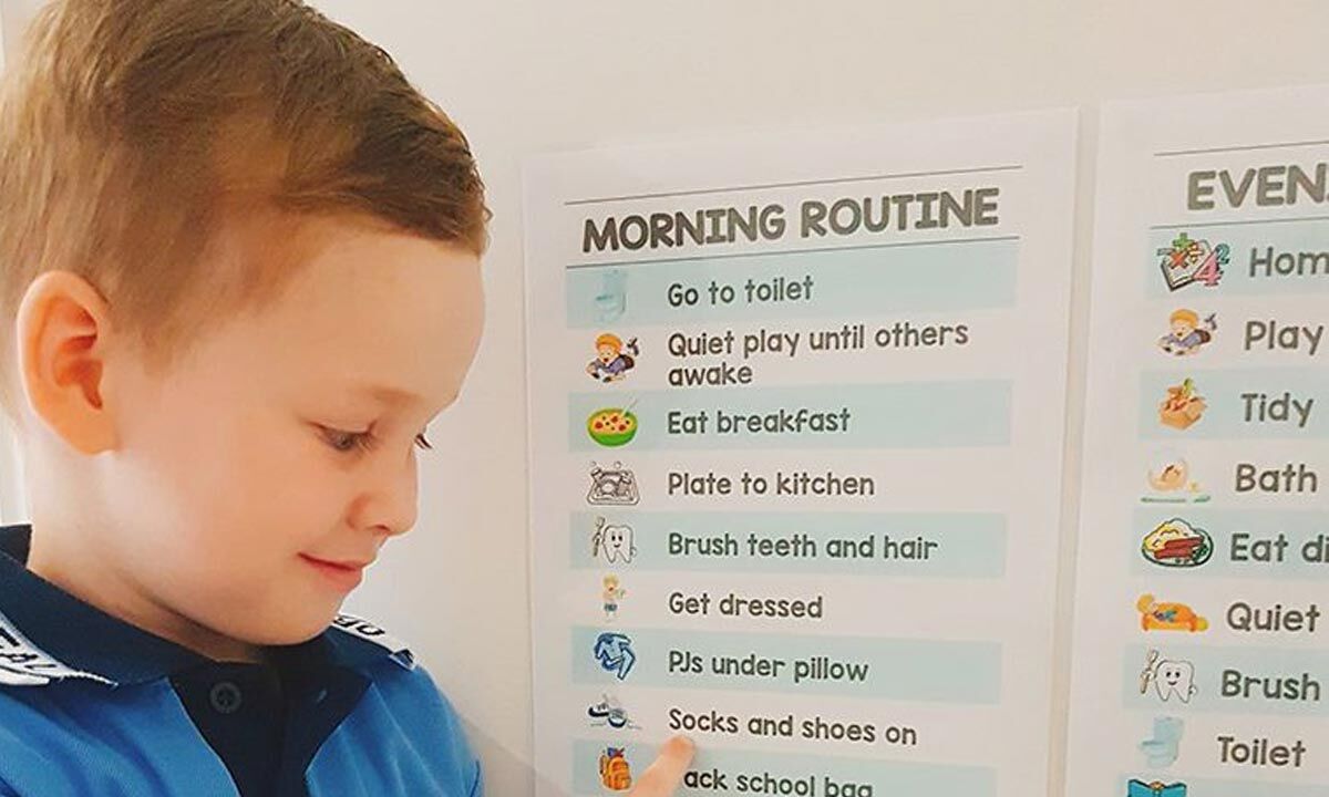 Create a balanced routine