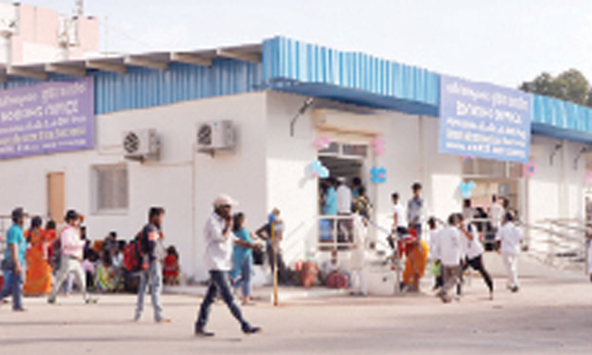 New temporary booking office opened at Secunderabad Railway Station