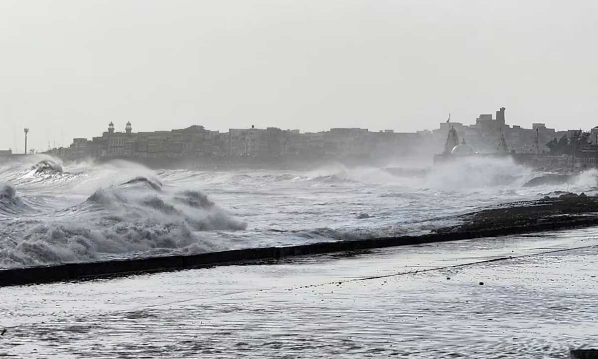 Biparjoy Cyclone Land Fall process begins