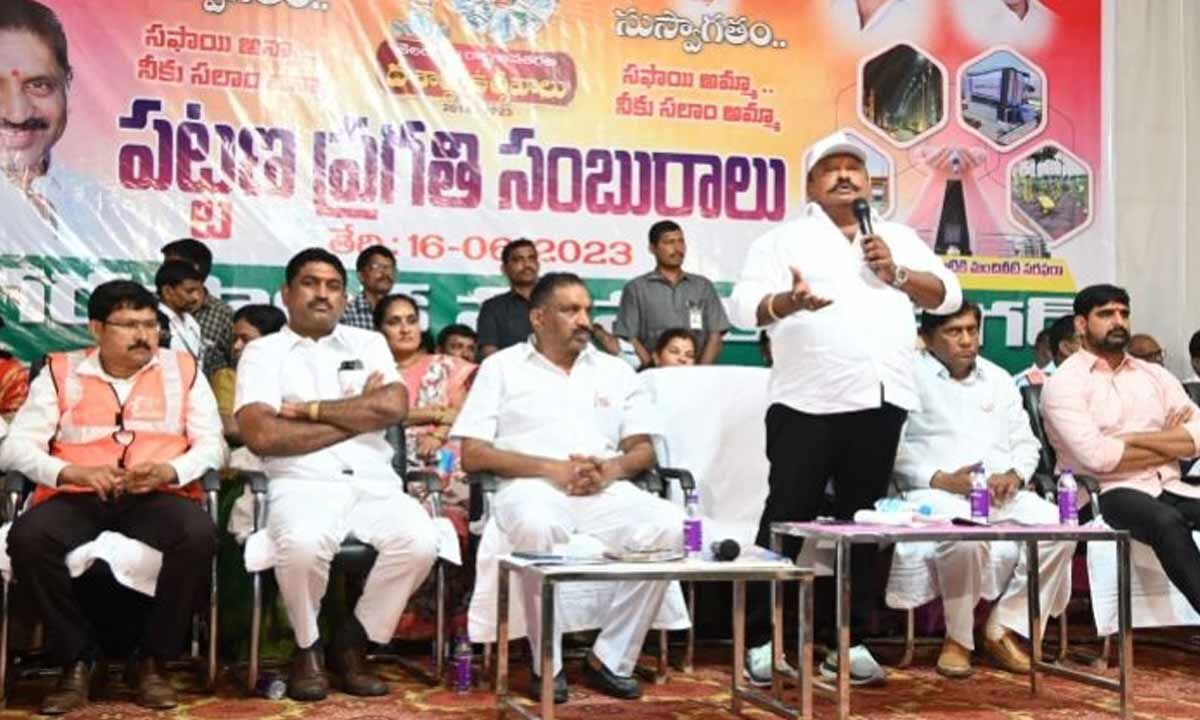 CM KCR sanctioned huge funds for Karimnagar development: Gangula Kamalakar