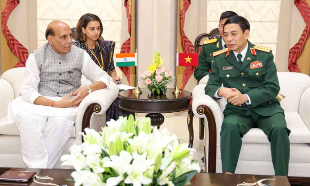 India gifts indigenously-built missile corvette 'INS Kirpan' to Vietnam