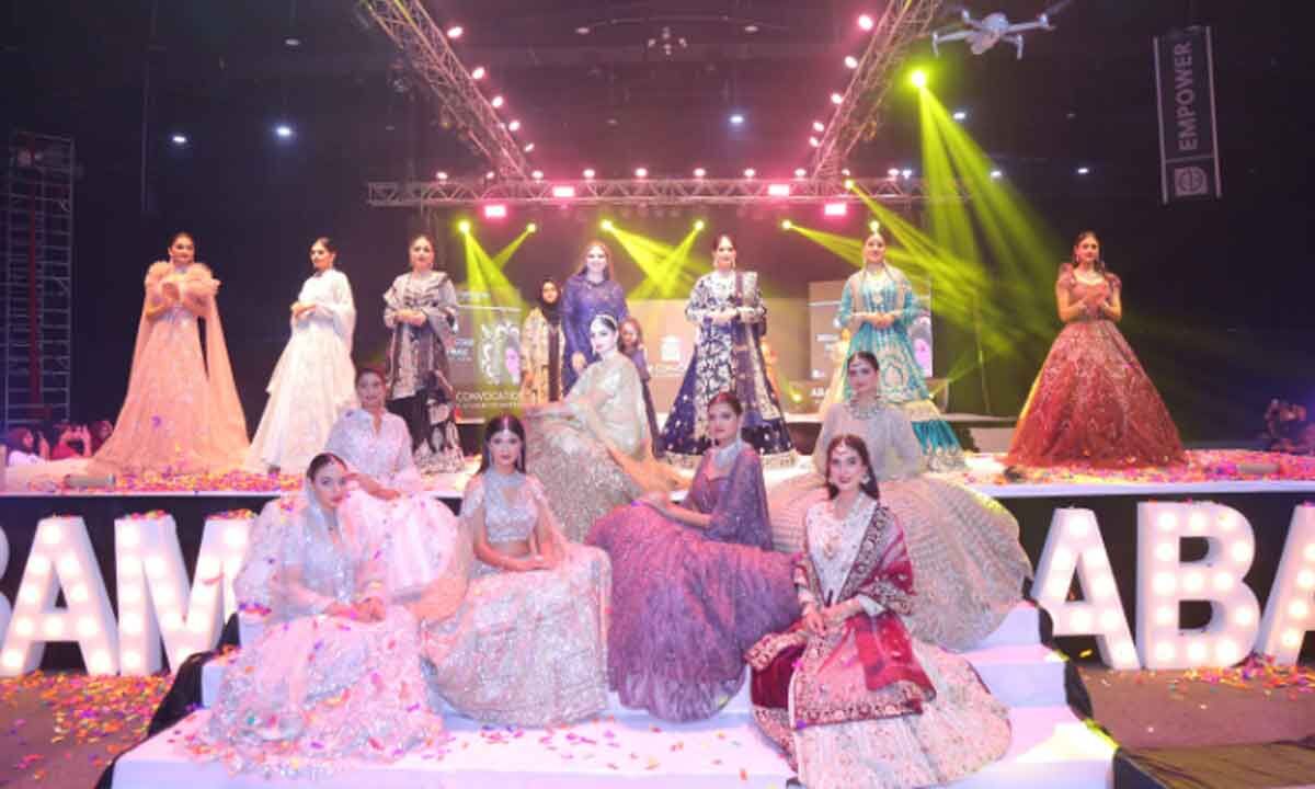 Aliya Baig Academy of makeup passing out convocation held in Hyderabad