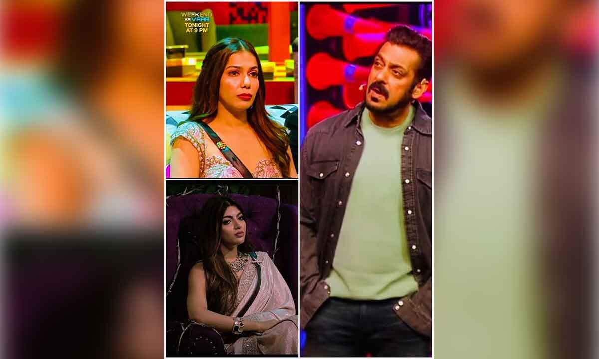 Bigg Boss OTT 2 Weekend Ka Vaar: Salman Khan bashes Palak & Akansha for setting false narratives ...