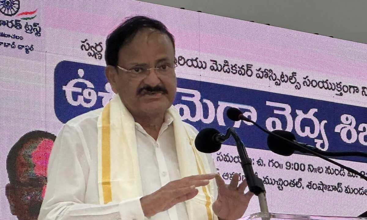 Hyderabad: Former V-P calls for nationwide movement on nutritionism