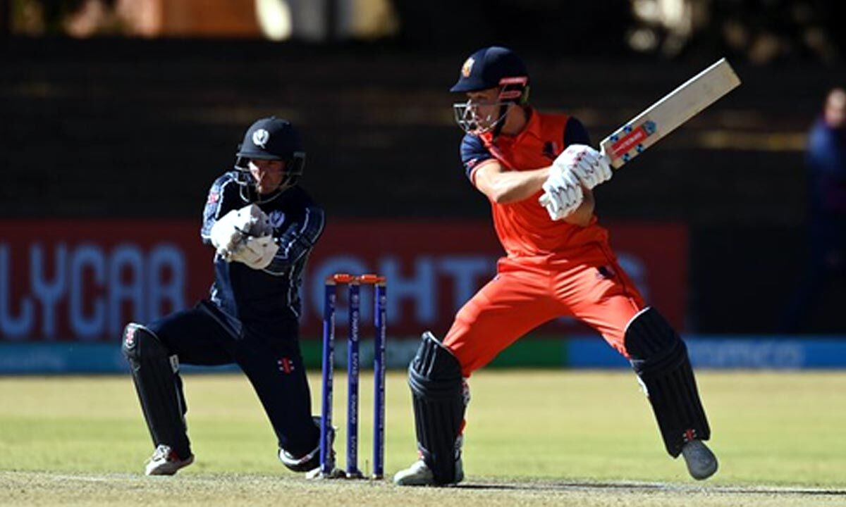 Bas de Leede's all-round heroics helps Netherlands seal ODI World Cup ...
