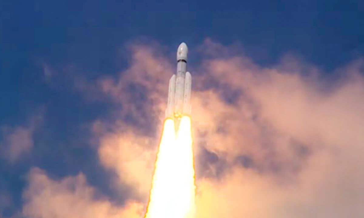 India’s ‘Bahubali’ rocket LVM3 puts Chandrayaan-3 spacecraft into orbit
