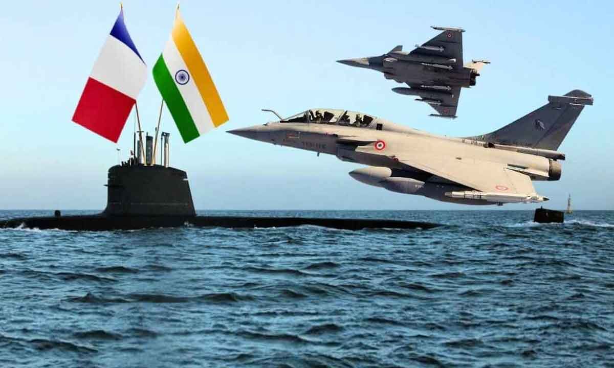 India, France to co-produce 3 Scorpene submarines, next-gen fighter jet ...