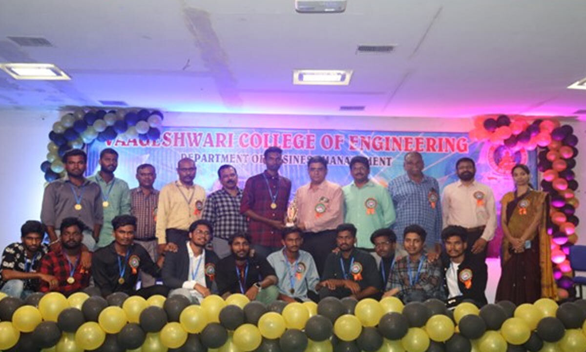 Vaageswari College of Engineering organises cultural programme for students