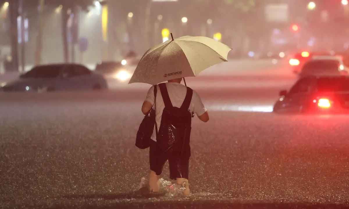 Heavy rains to hit S.Korea's central, southern regions again