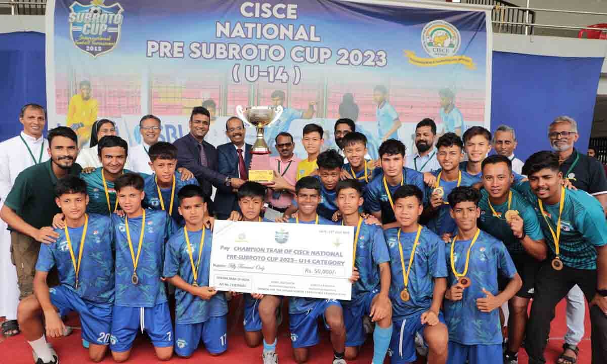 Minerva Public School triumphs in CISCE's National Pre Subroto Cup 2023 ...