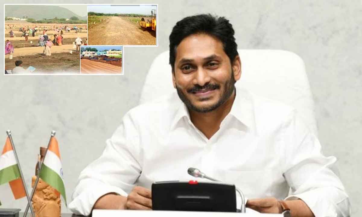 CM YS Jagan to lay foundation stone for construction of 50k houses in ...