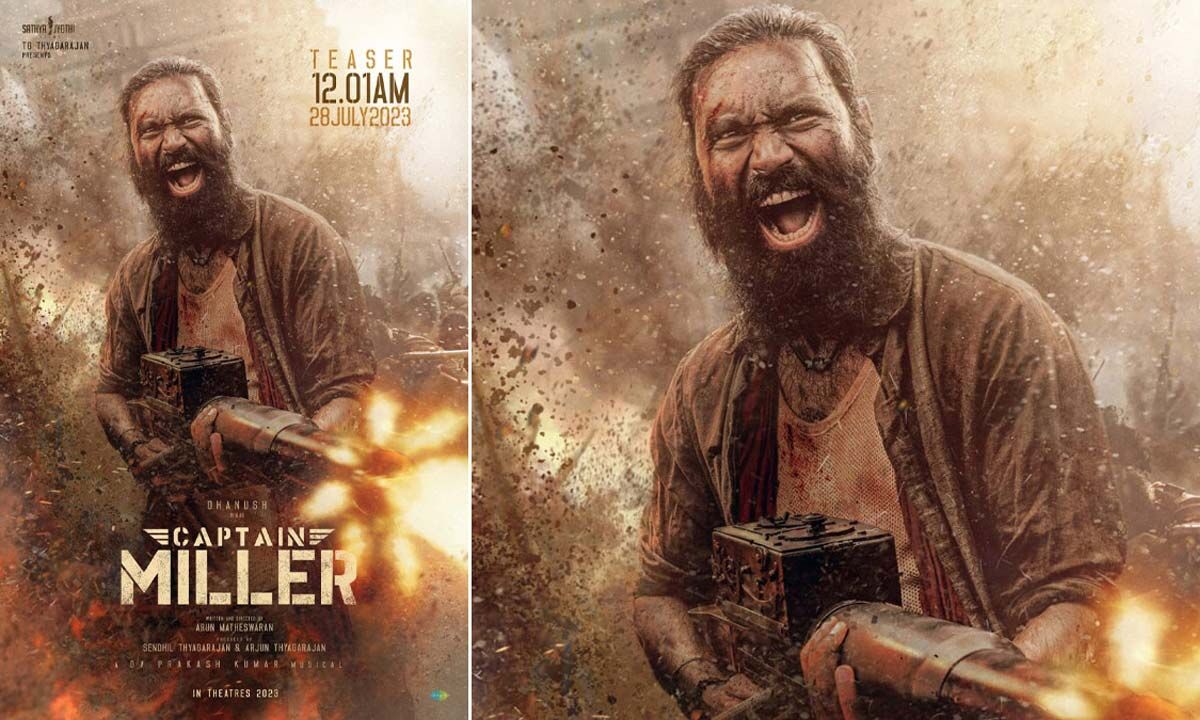 ‘Captain Miller’ teaser: Dhanush stuns in most wanted criminal avatar