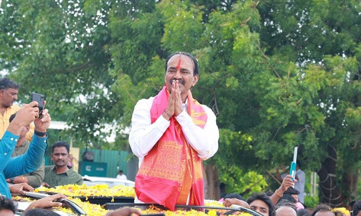 Will not stop fighting, says Eatala Rajender