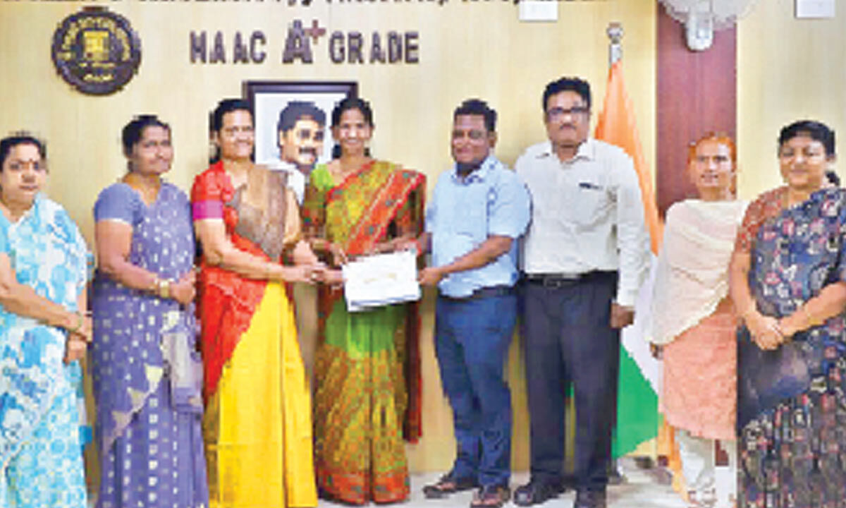 Tirupati: SPMVV receives NIRF ranking certificate