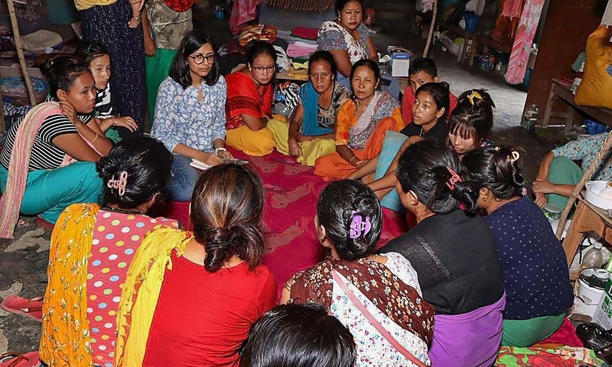 DCW chairman Swati Maliwal reports visit to Manipur