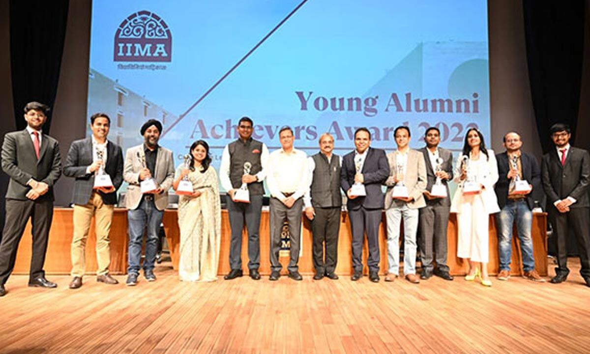Indian Institute of Management, Ahmedabad (IIM-A) felicitated Young ...
