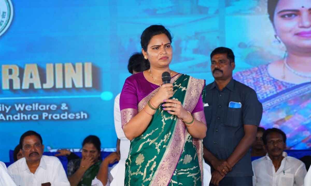 Minister Rajini inaugurates 100-bed hosp in Chilakaluripet