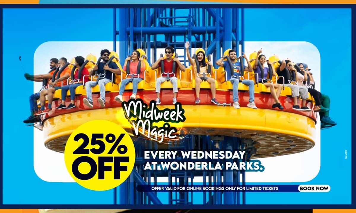Celebrate Your Birthday with FREE ticket to Wonderla Parks!