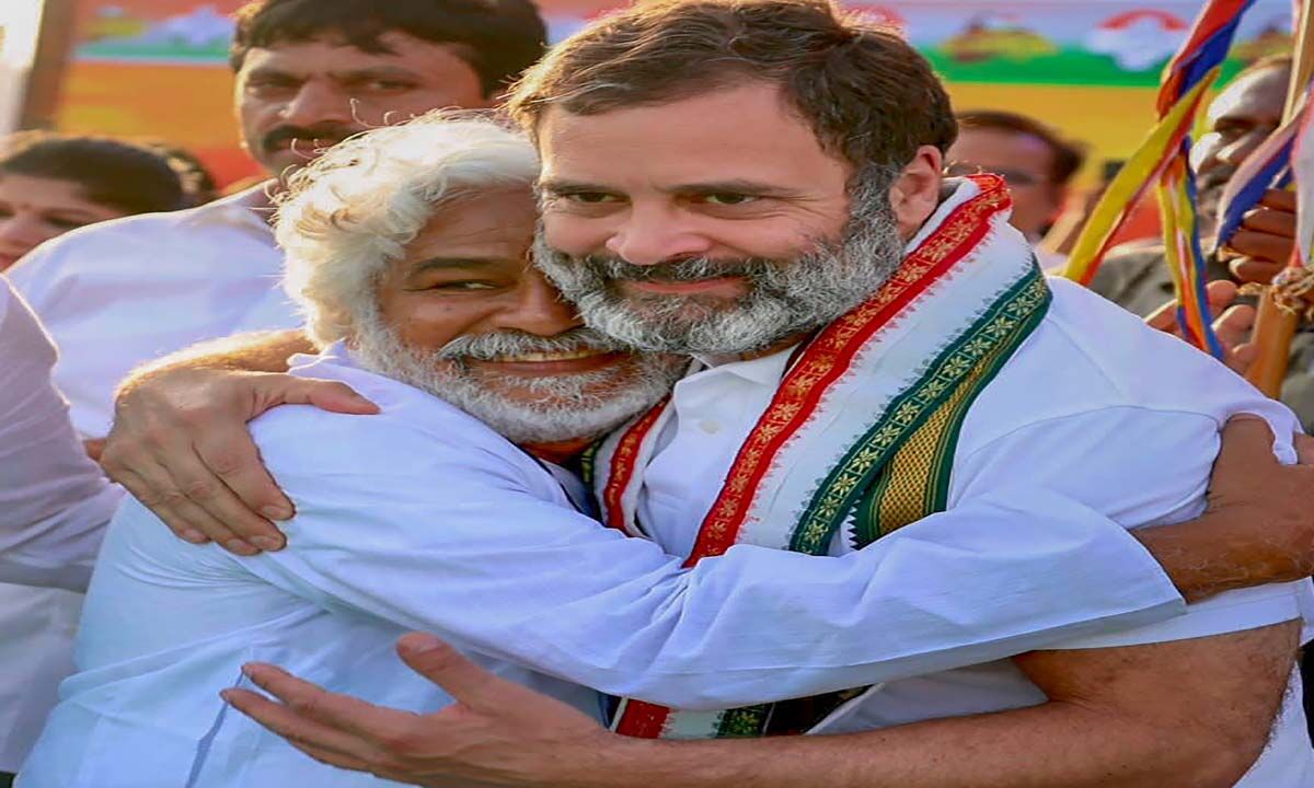 Kharge, Rahul laud Gaddar