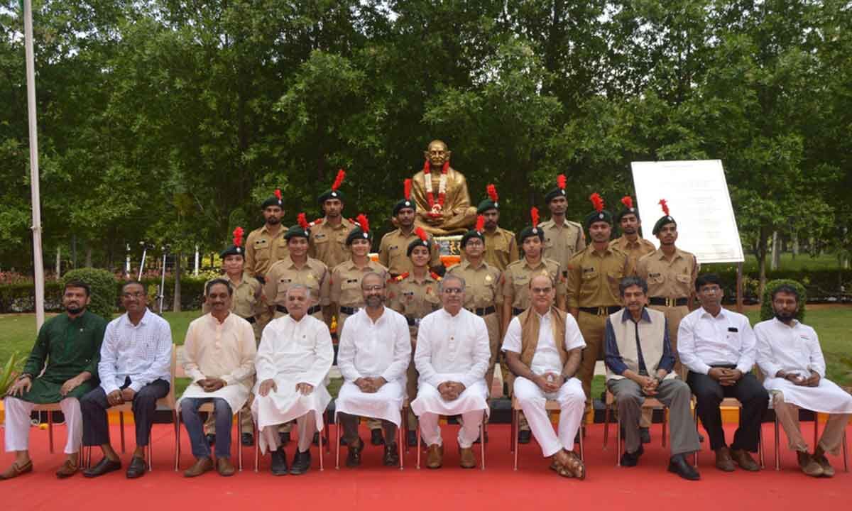 Independence Day celebrated at GITAM