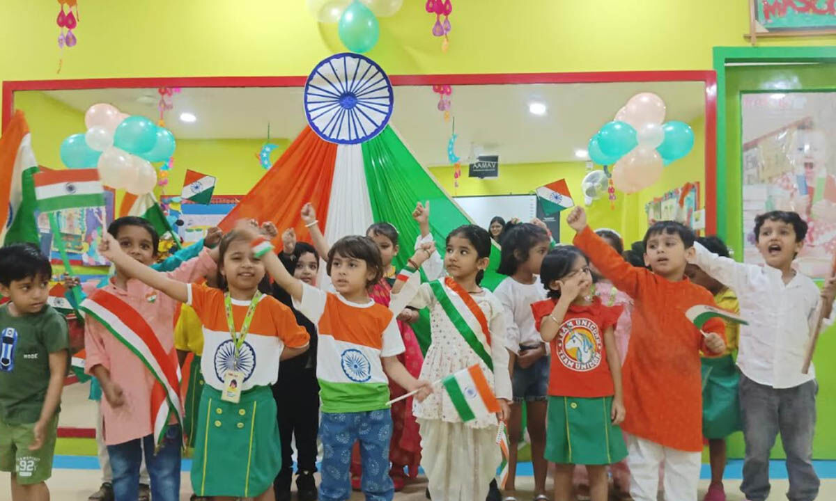 Makoons Play School Commemorates Independence Day with Enthusiasm and ...